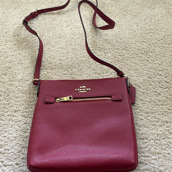 Coach | Bags | Coach Red Crossbody Bag | Poshmark